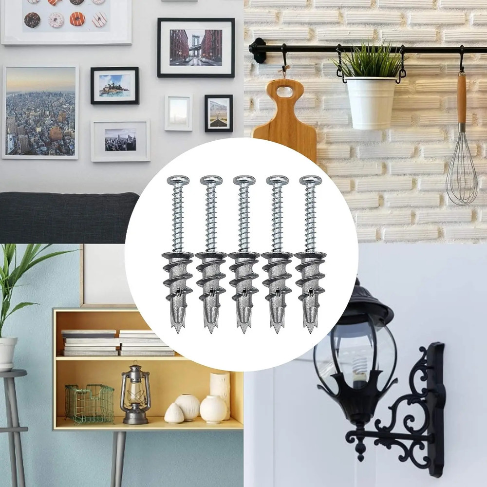 Jual 60 Pcs Sekrup Self Drilling Gypsum Partisi Drywall Anchor with ...