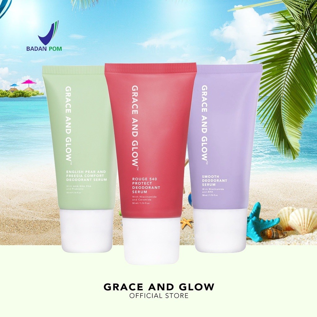 Jual [COD]Grace & Glow | Deodorant Series | Black Opium Smooth ...