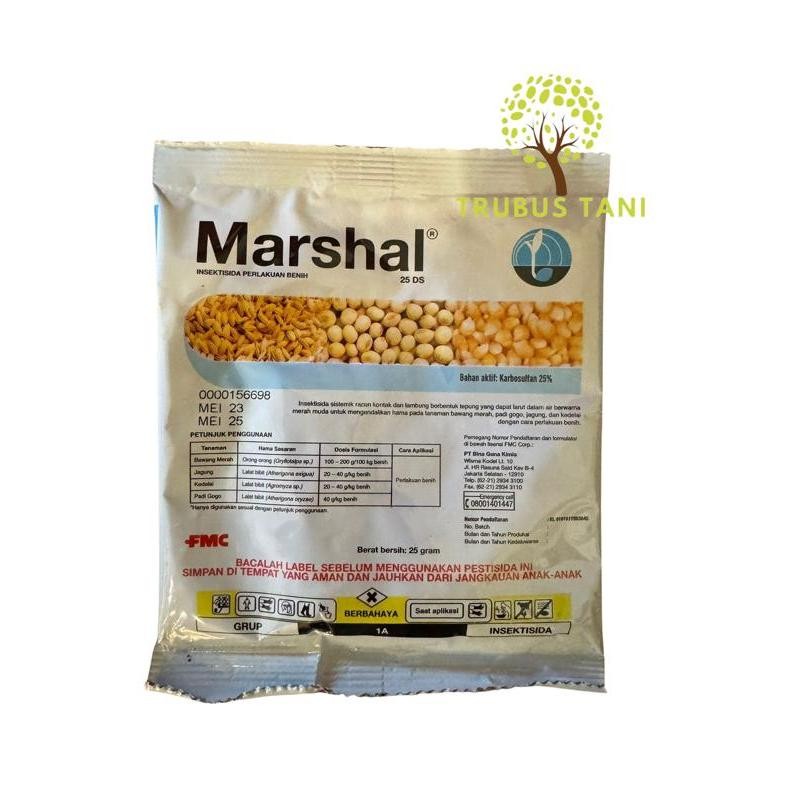 Jual Insektisida Karbamat Marshal 25 DS Insektisida Perlakuan Benih ...