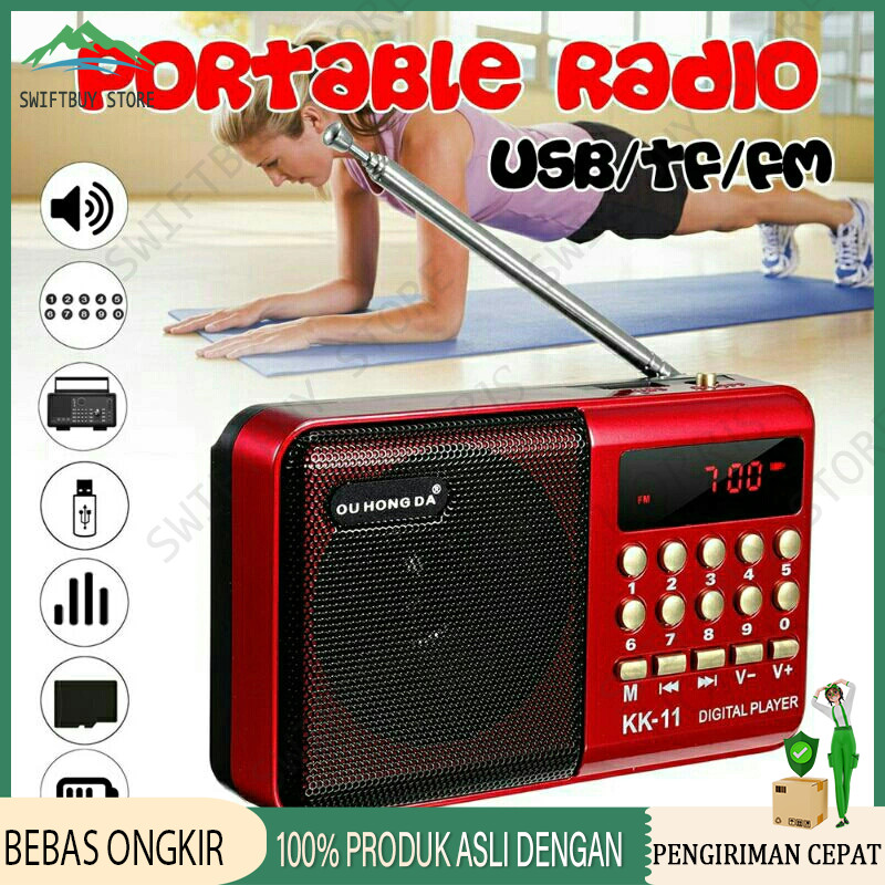 Jual Radio Bluetooth Radio Murotal JOC Digital RADIO MUROTAL RadioFM/SD ...