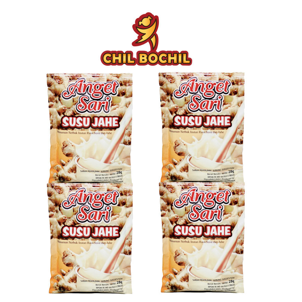 Jual ANGET SARI SUSU JAHE RENCENG ISI ( 10 SACHET X 25 GRAM ) - SERBUK ...