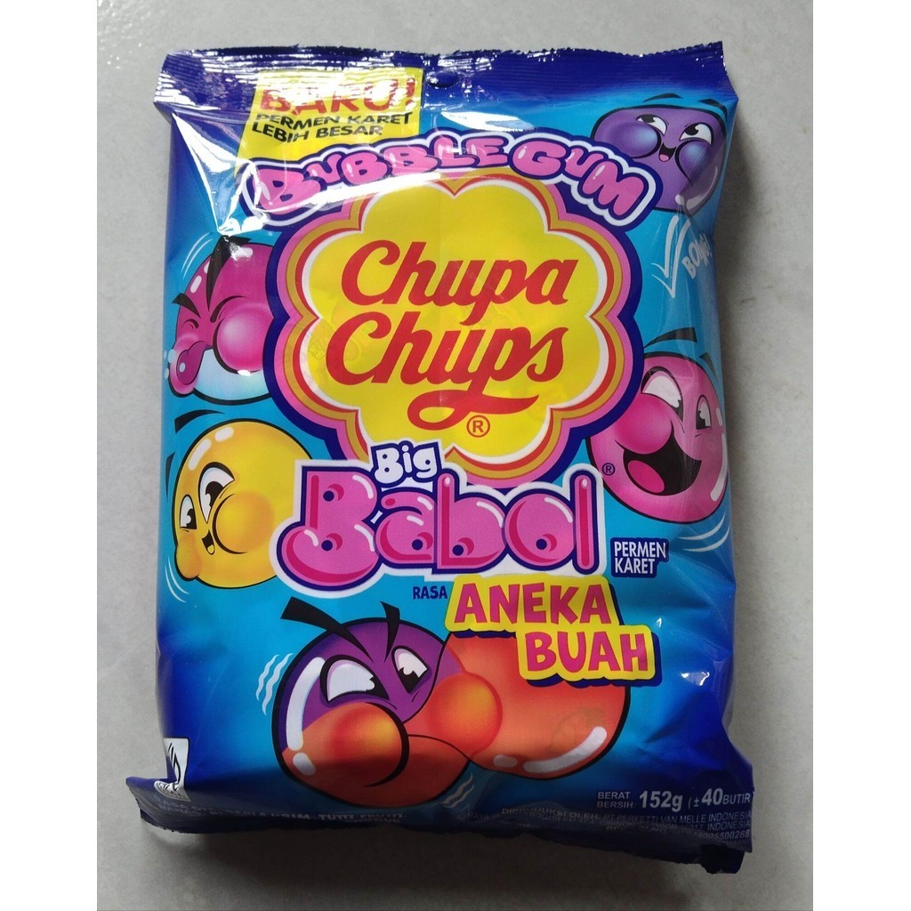 Jual Chupa Chups Big Babol rasa aneka buah 152g | Shopee Indonesia