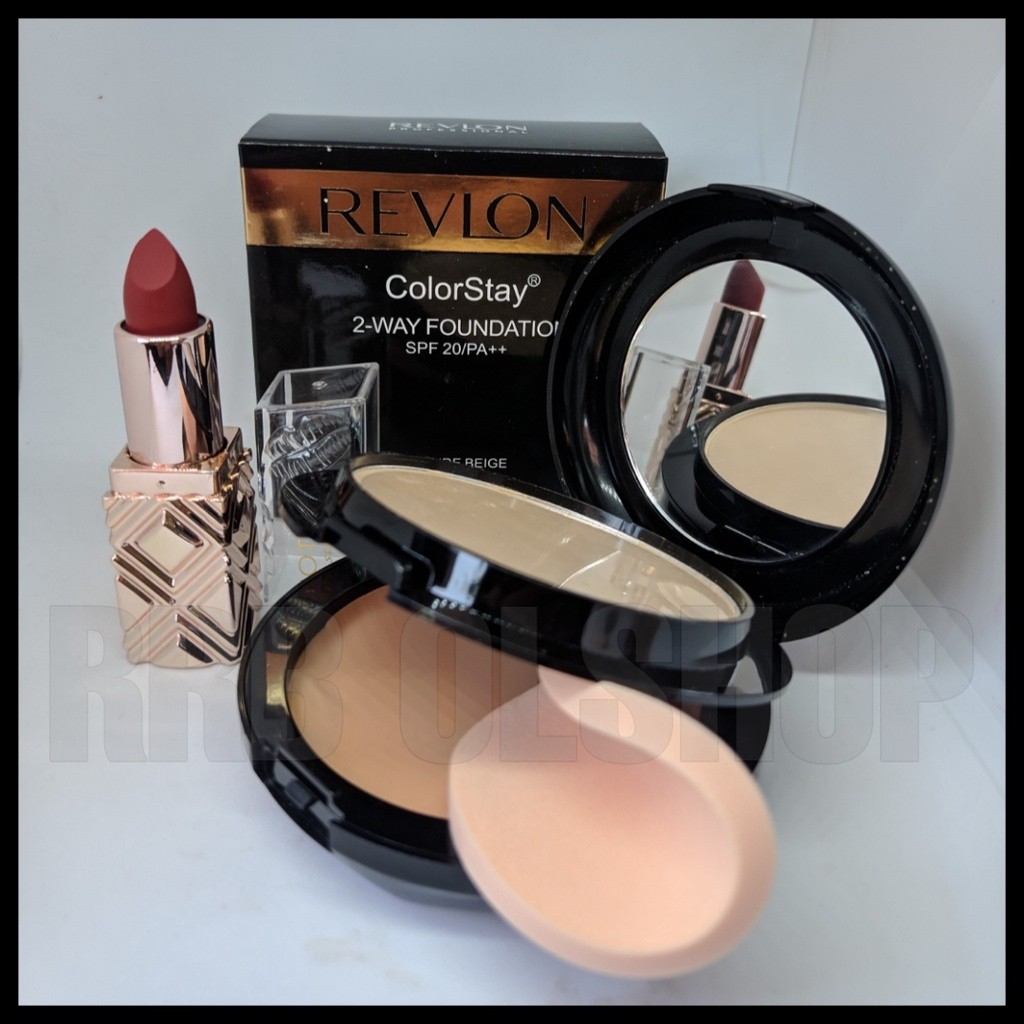 Jual Bentala Kosmetik - Paket BEDAK REVLON Colorstay 2 - Way Foundation ...