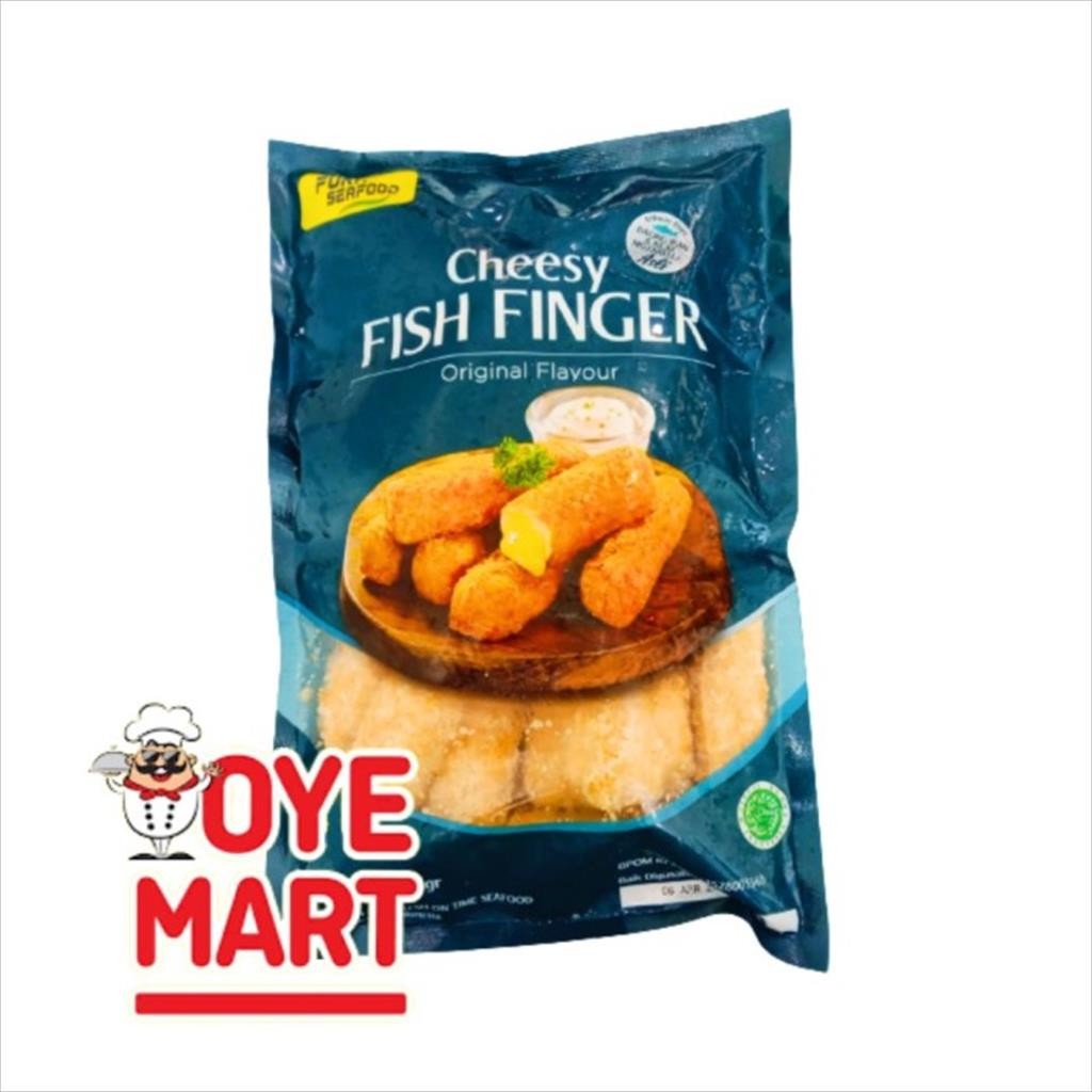 Jual FURA SEAFOOD CHEESY FISH FINGER 500GR/NUGGET IKAN ISI MOZARELLA ...