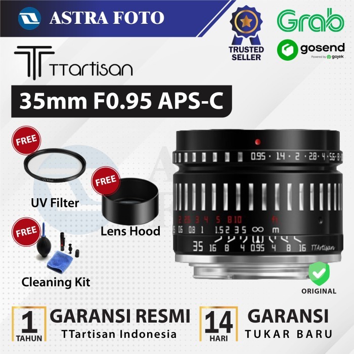 Jual TTArtisan 35mm F0.95 APS-C Lens Camera | Shopee Indonesia