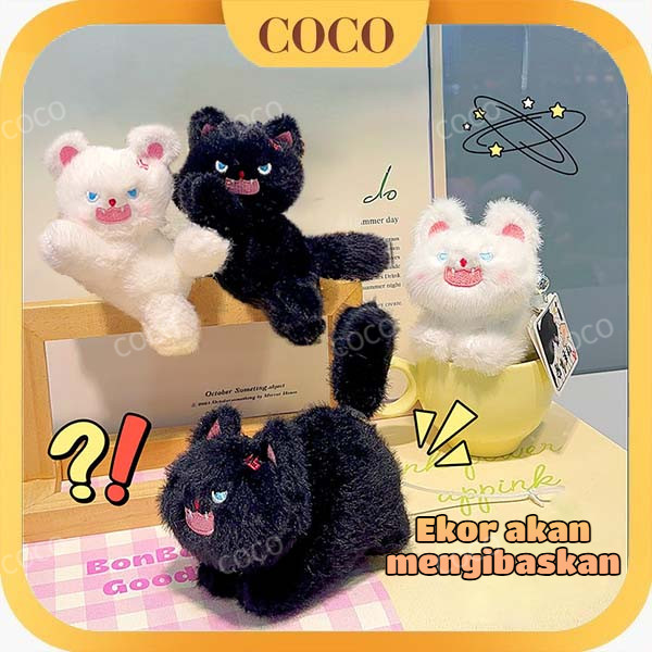Jual Boneka Kucing Marah Gantungan Kunci Lucu Kreatif Hadiah Ulang ...