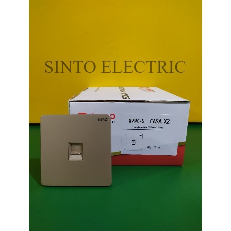 Jual NERO Casa X2 Gold Outlet Data Cat5 | Shopee Indonesia