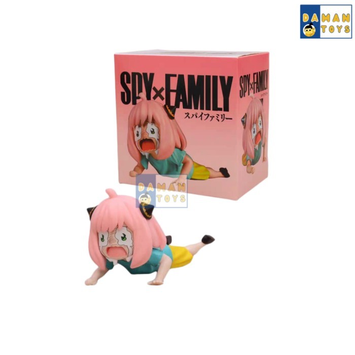 Jual Action Figure Anya Forger Crying Cute Cry Spy Family Anime Nangis ...
