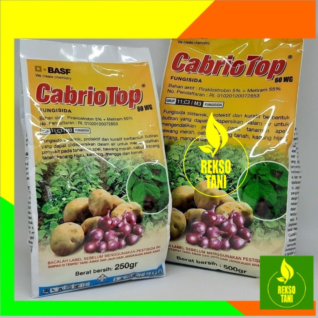 Jual FUNGISIDA CABRIO TOP 60 WG - Kemasan 250gr - Pelindung Tanaman ...