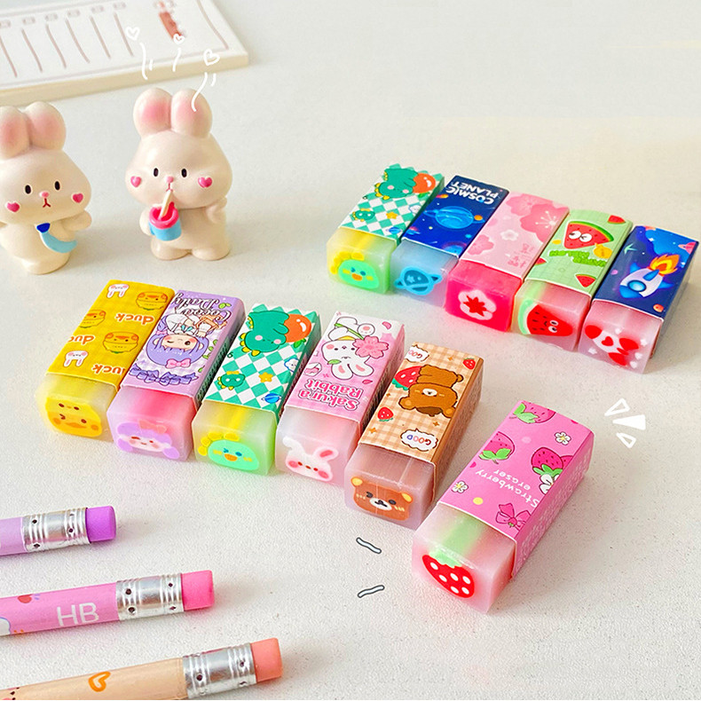 Jual PENGHAPUS PENSIL KARTUN SUPER BERSIH / PENCIL ERASER CARTOON ...