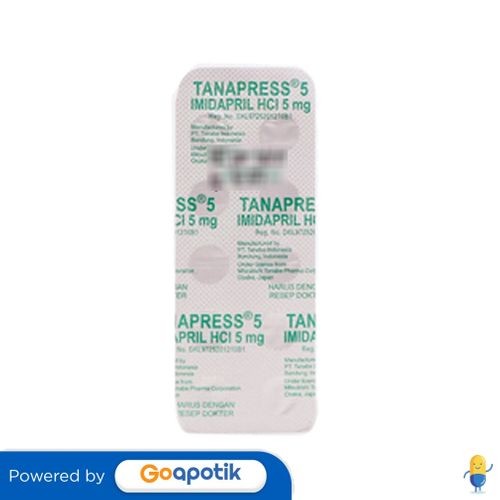 Jual Tanapress 5 Mg Strip 10 Tablet | Shopee Indonesia