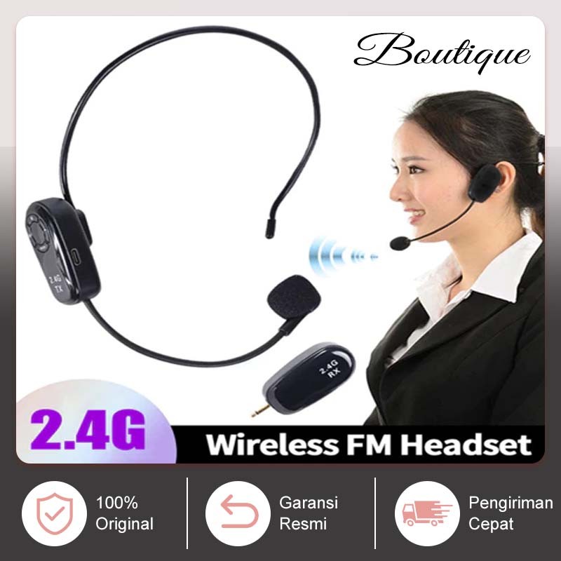 Jual Mic Wireless Clip on Mic Wireless Clip on Mic Imam Masjid Wireless Mikrofon Wireless ...