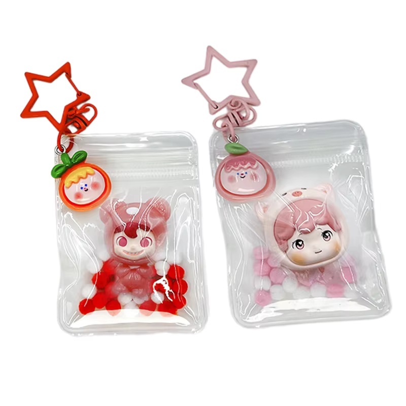 Jual Tas Penyimpanan Transparan PVC Pop Mart Tas Labubu PVC Pop Mart ...