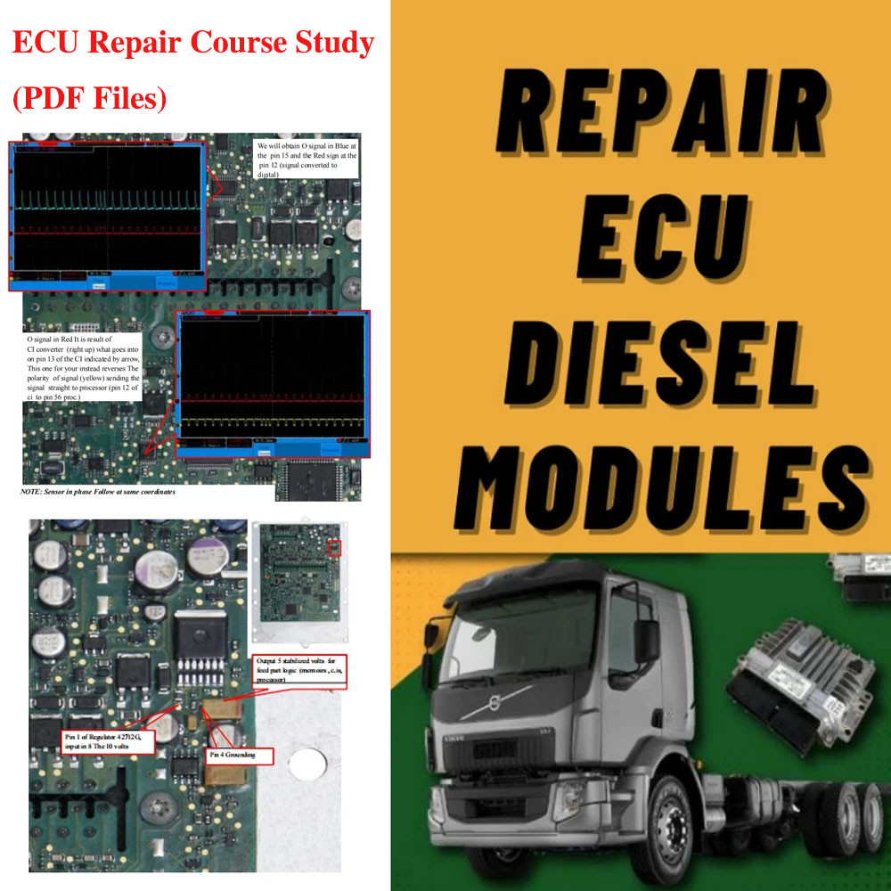Jual Repair Diesel ECU Electronics Modules Mapped Schemas of PLD Common ...