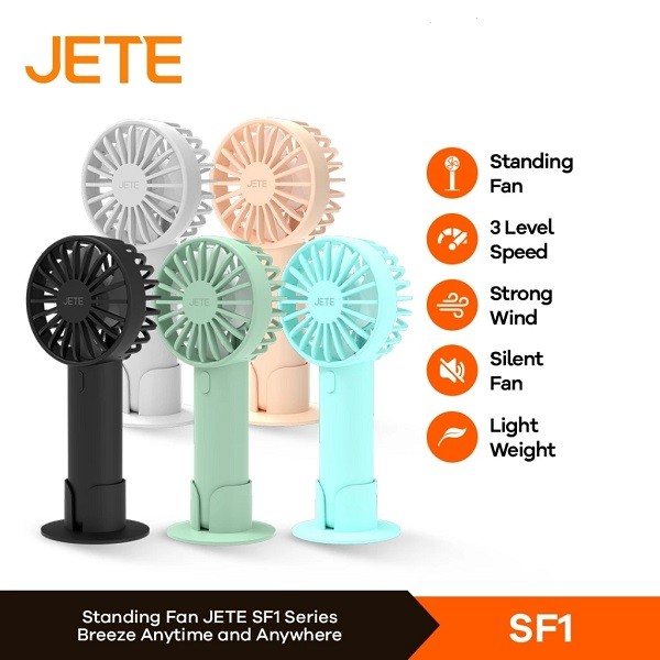 Jual MINI FAN JETE SF1 | Kipas Mini Jete 3 Level Speed SF1 | Shopee ...