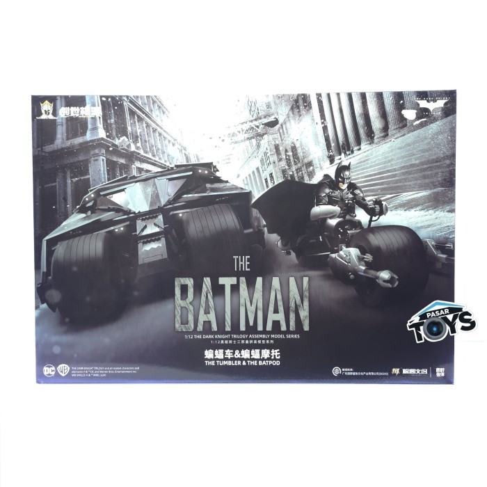 Jual The Batman 1:12 Dark Knight Trilogy Assembly Model Series The ...