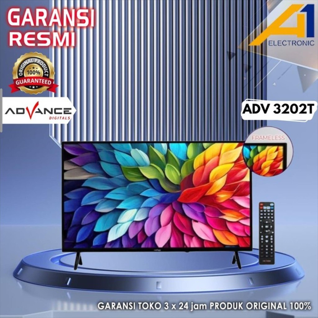 Jual ADVANCE LED TV ADV-3202T / ADV3202T Digital TV 32 Inch Panel LG ...