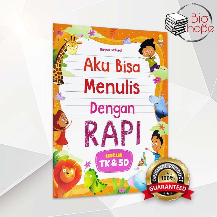 Jual Buku Belajar Menulis - Aku Bisa Menulis Dengan Rapi Untuk TK & SD ...