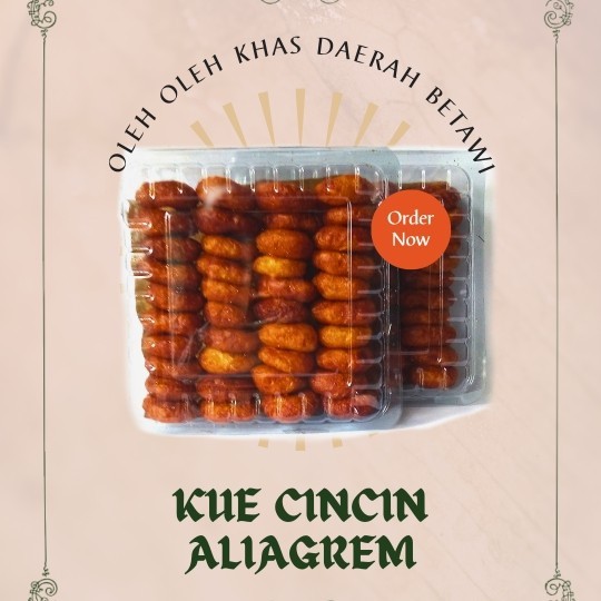 Jual Kue Cincin Ali Agrem Khas Daerah Betawi Oleh Oleh Khas Betawi ...