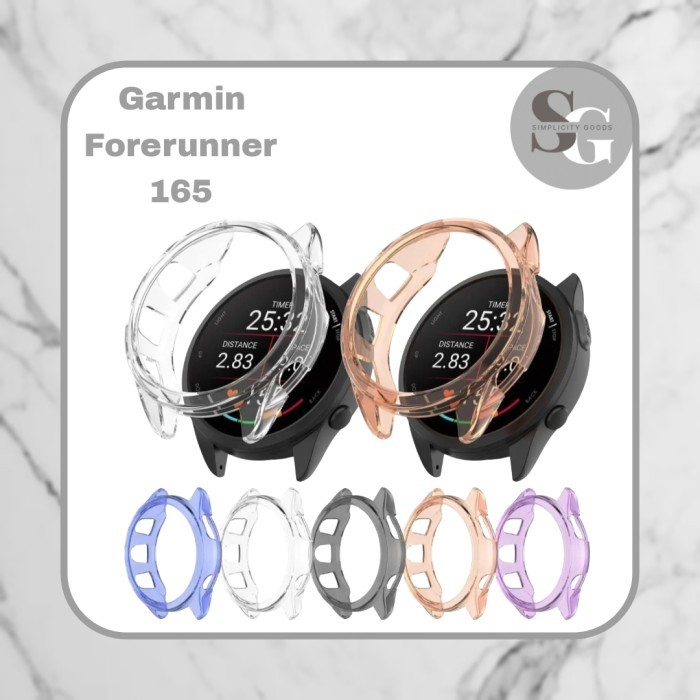 Jual CASING PROTECTOR TPU GARMIN FORERUNNER 165 PELINDUNG BODY TANPA ...