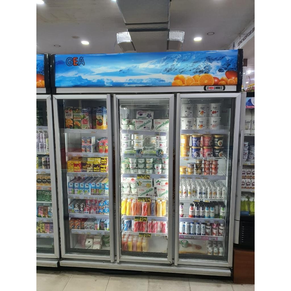 Jual Showcase 3 Pintu GEA 1300 Liter Display Cooler EXPO-1300AH ...
