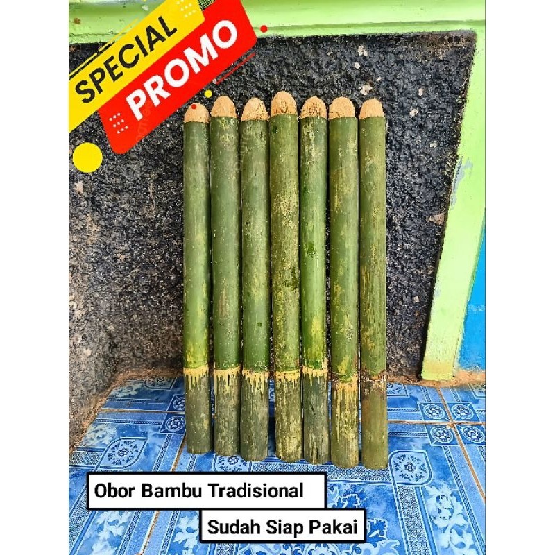 Jual obor bambu/oncor sumbu sabut kelapa panjang 45cm new | Shopee ...