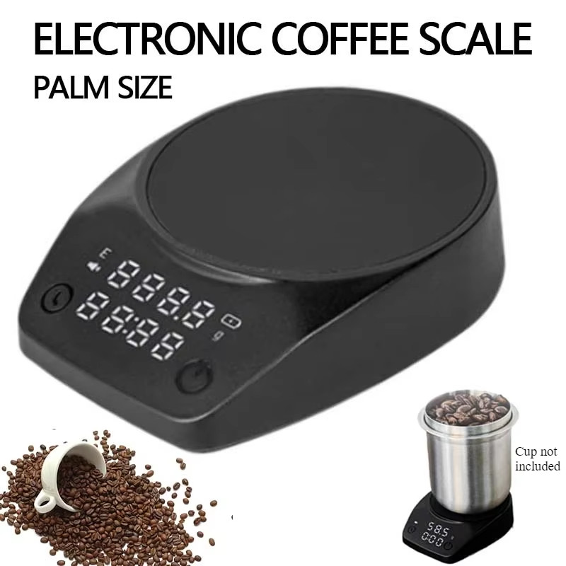 Jual Mini Coffee Scale Electronic Italian Coffee Bean Scale Palm Size ...