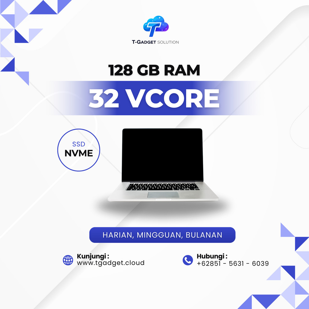 Jual RDP VPS RAM 128GB 32 CORE Murah - Server Windows Linux 24 Jam ...