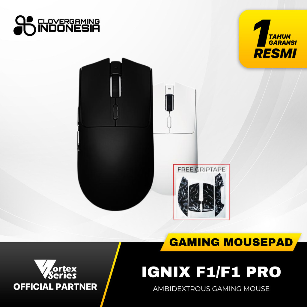 Jual VortexSeries IGNIX Series F1 / F-1 PRO Wireless Gaming Mouse Tri ...