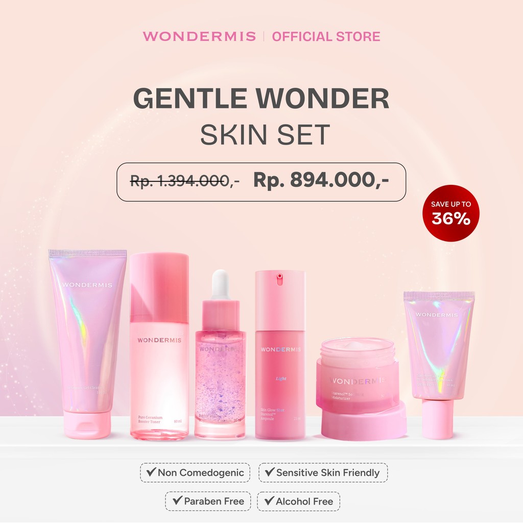Jual WONDERMIS Intense Wonder Skin Set | Shopee Indonesia
