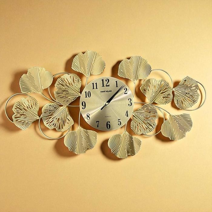 Jual Jam Dinding Besi Mewah 60cm Gaya Eropa Elegan – Desain Artistik ...