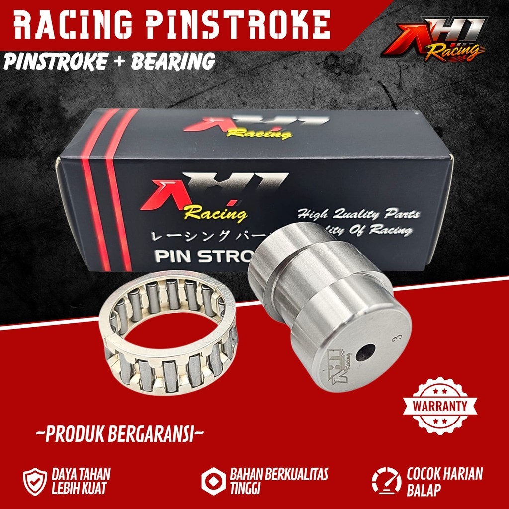 Jual AH1 PAKET 2IN1 CRANK PEN STROKE BEARING BELAH BAMBU SUPRA GRAND ...