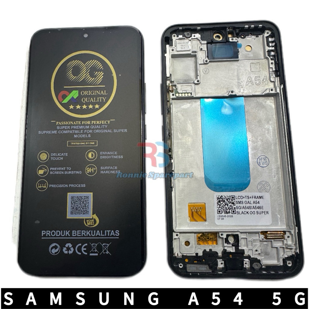 Jual LCD TOUCHSCREEN + FRAME SAMSUNG A54 5G / A546 - FULLSET COMPLETE ...