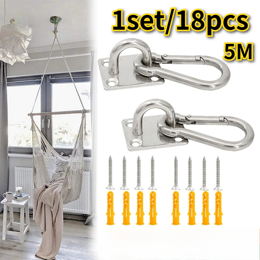 Jual 1 Set Cantolan Hammock Gantungan Hammock Gantungan Plafon Ceiling ...