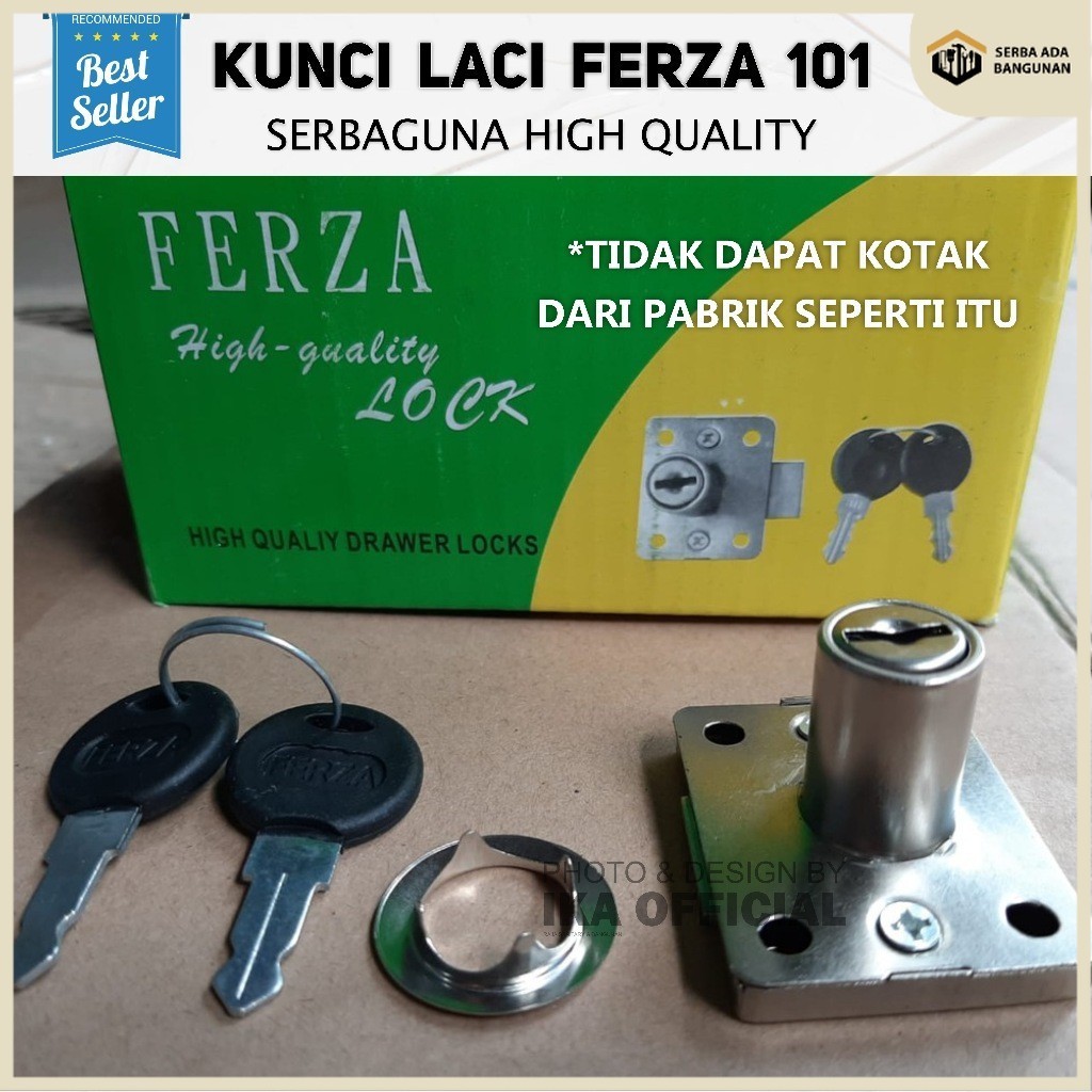 Jual SAB Kunci laci Kecil FERZA 101 / kunci lemari / skrup sekrup ...