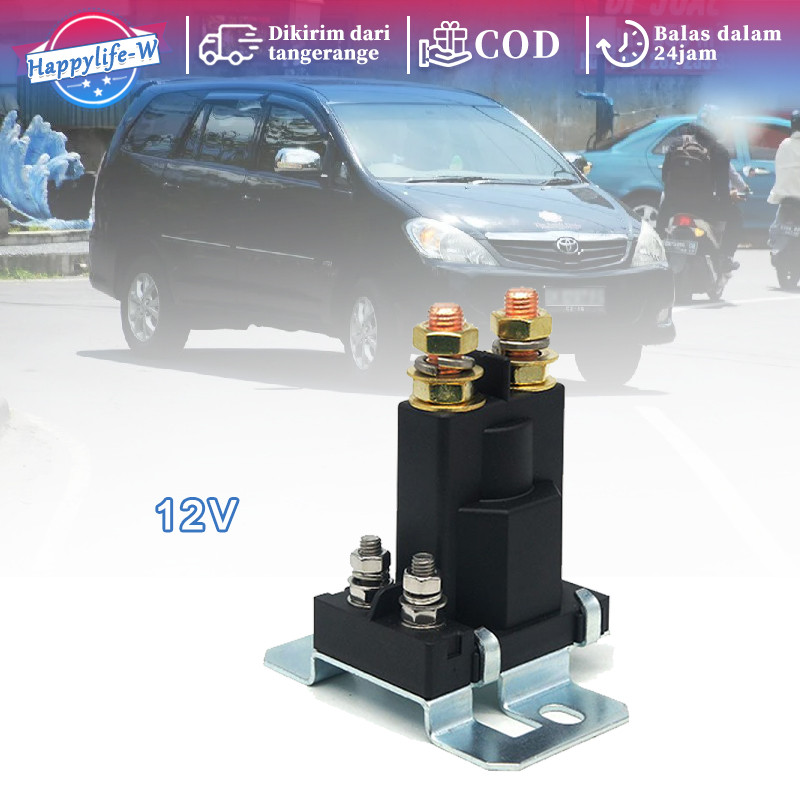 Jual 4 Pin 12v 500a Start Relay Dual Batteray Mobil Switch Power ...