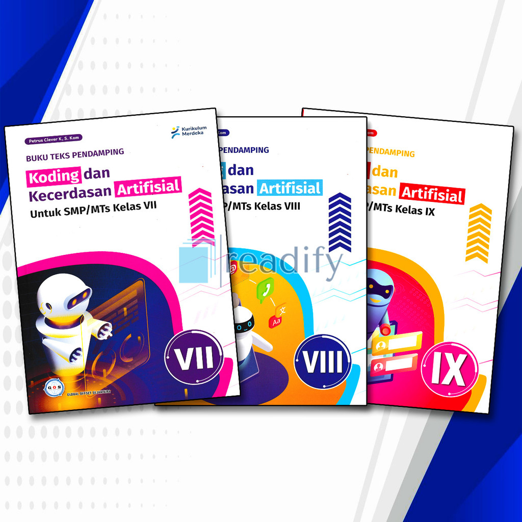 Jual Koding & Kecerdasan Artifisial Kelas 7 8 9 SMP/MTs GOS Kurikulum ...