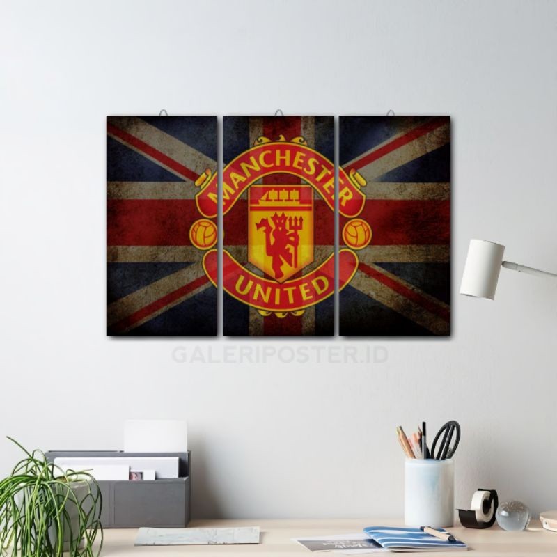 Jual 1Set Poster Manchester United Wall Decor Manchester United Hiasan ...