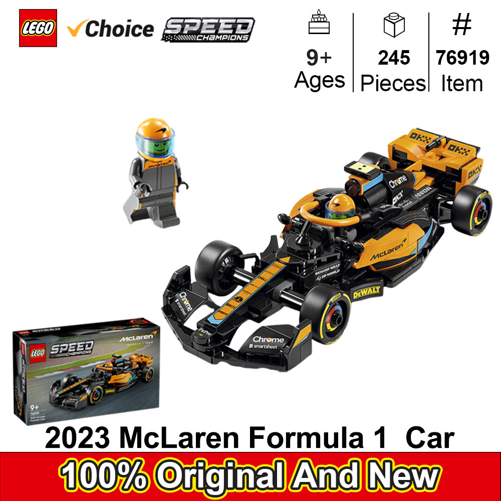 Jual LEGO 76919 Speed Champions 2023 McLaren Formula 1 Race Car Toy for ...