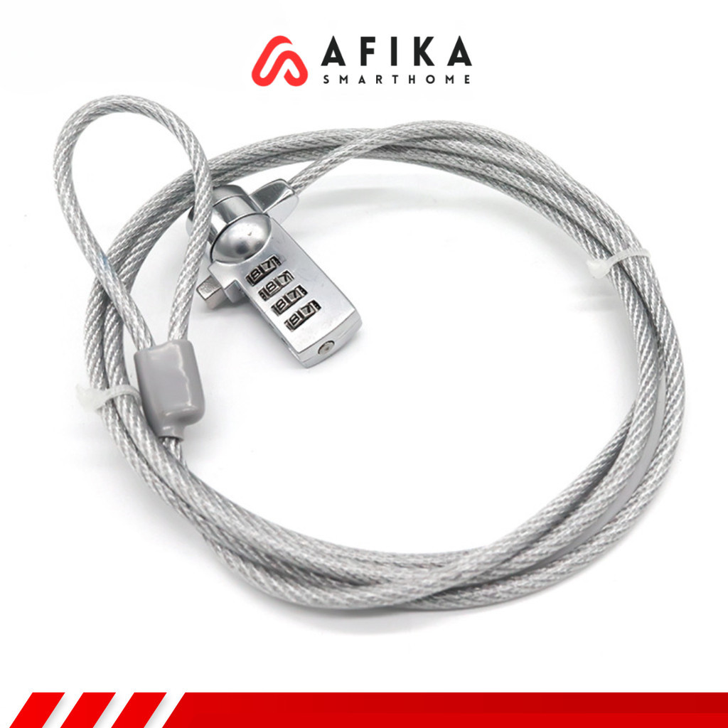 Jual Kunci Pengaman Laptop Code Number Security Lock - Lock Notebook ...