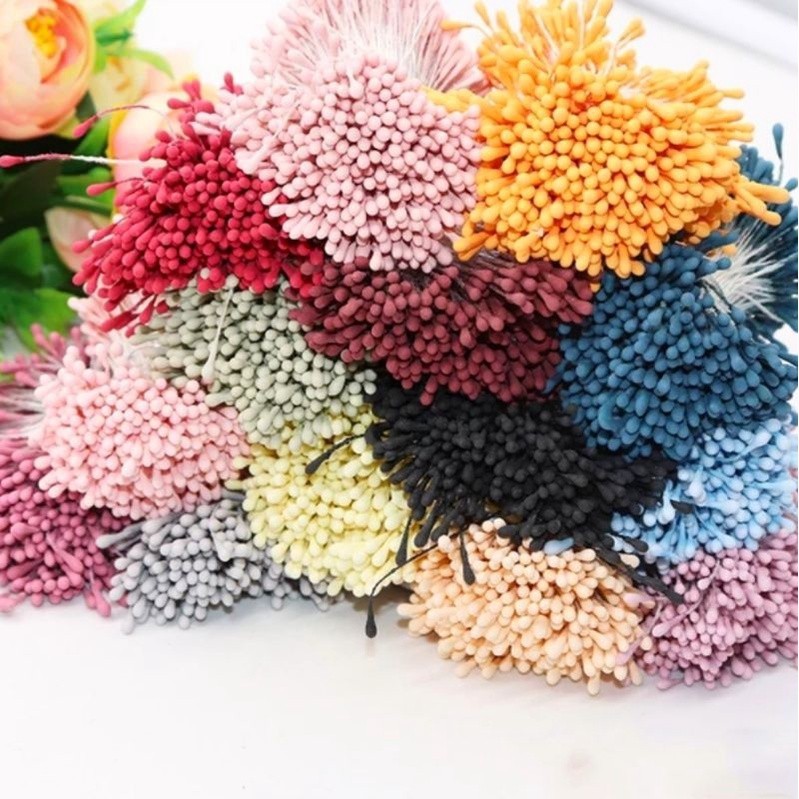 Jual Putik Sari Bunga Bucket Bunga 1ikat 100pcs | Shopee Indonesia