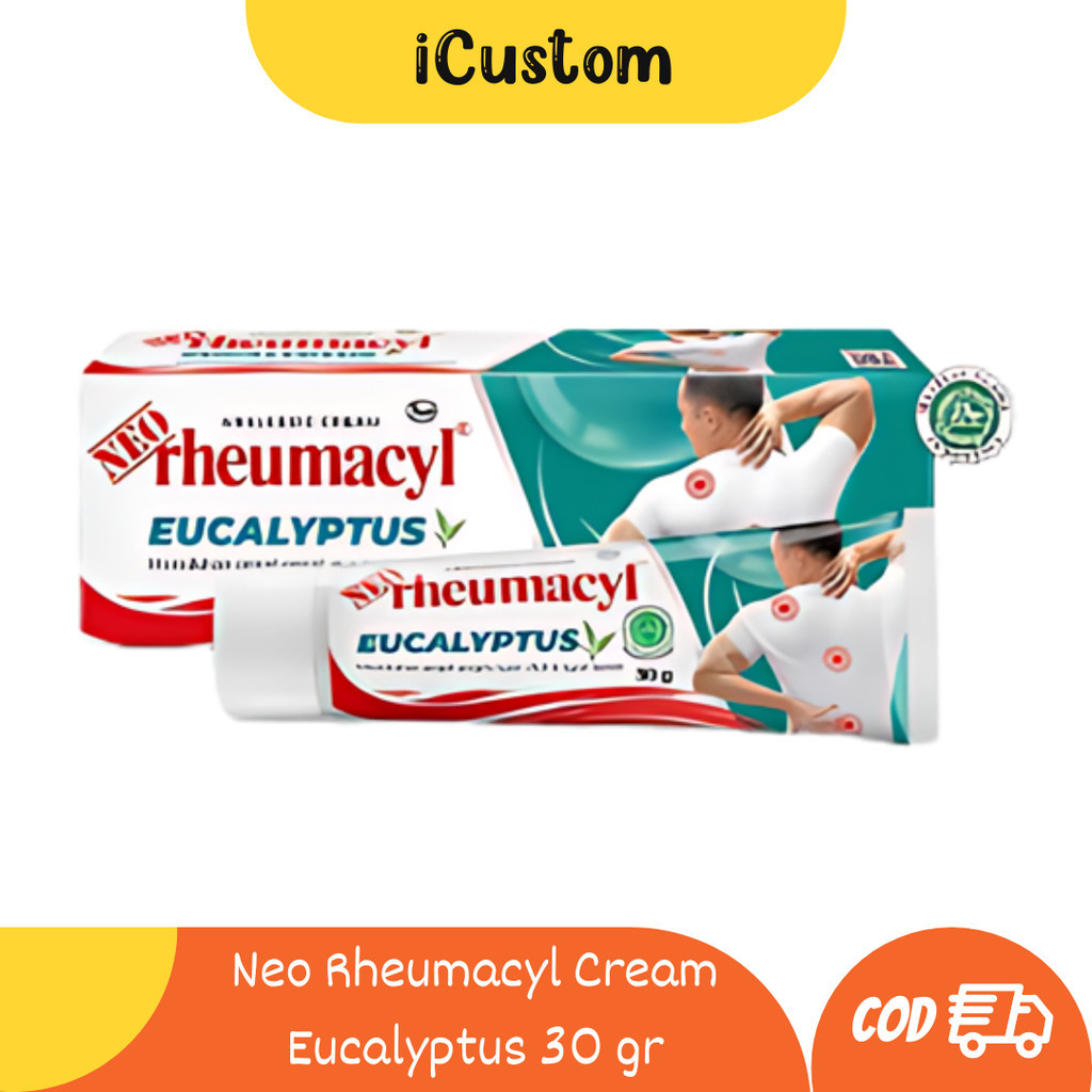 Jual Neo Rheumacyl Cream Eucalyptus 30 gr meredakan pegal pegal, nyeri ...