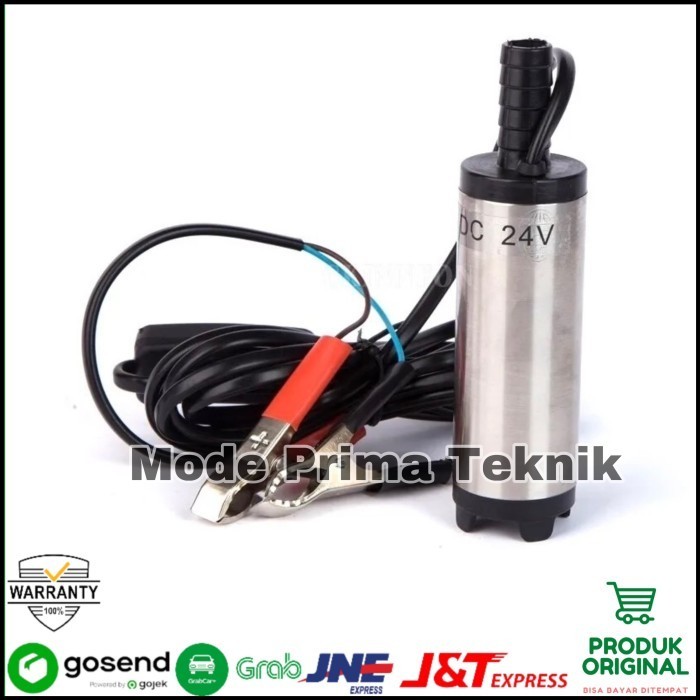 Jual Pompa Celup DC 24V Transfer Oli Minyak Solar Air Submersible Pump ...