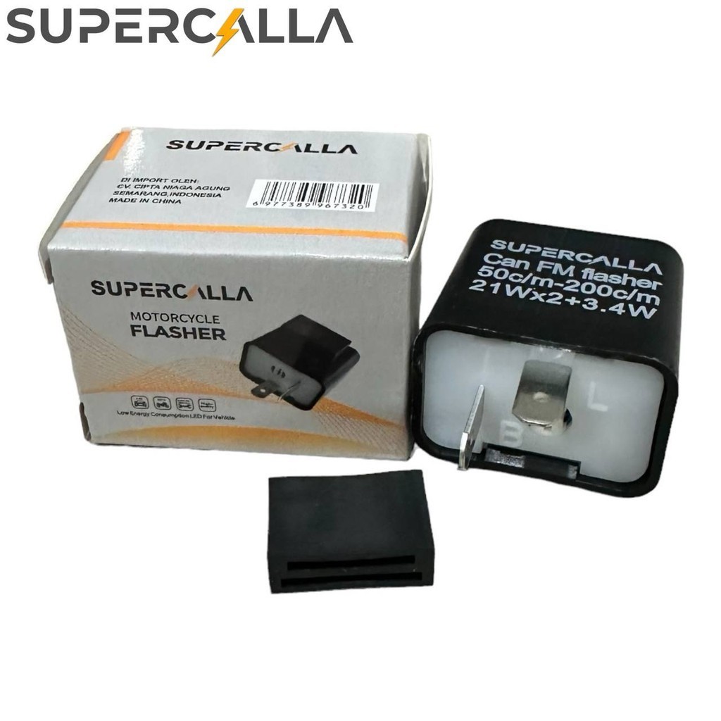 Jual SUPERCALLA FLASER LAMPU SEN FLASER SEN MOTOR BISA SETTING UNTUK ...