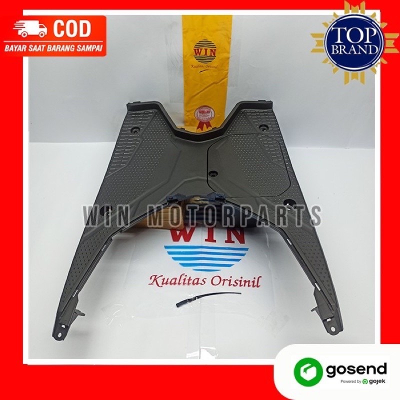 Jual Mahkota motor - Pijakan Kaki Beat Street ESP 2016 2017 2018 2019 | footrest atas + tutup ...