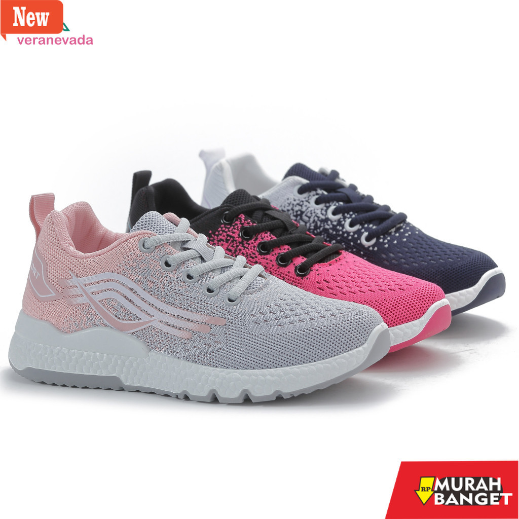 Jual sepatu lari wanita rekomendasi Vera Nevada Sepatu Sneakers Wanita ...