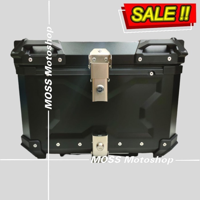 Jual TOP BOX MOTOR PANNIER SEC 55 LITER BLACK | GMA PRODUCT | ORIGINAL ...
