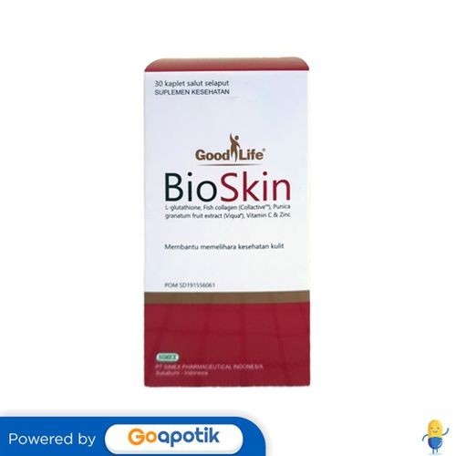 Jual Good Life Bioskin Botol 30 Kaplet | Shopee Indonesia