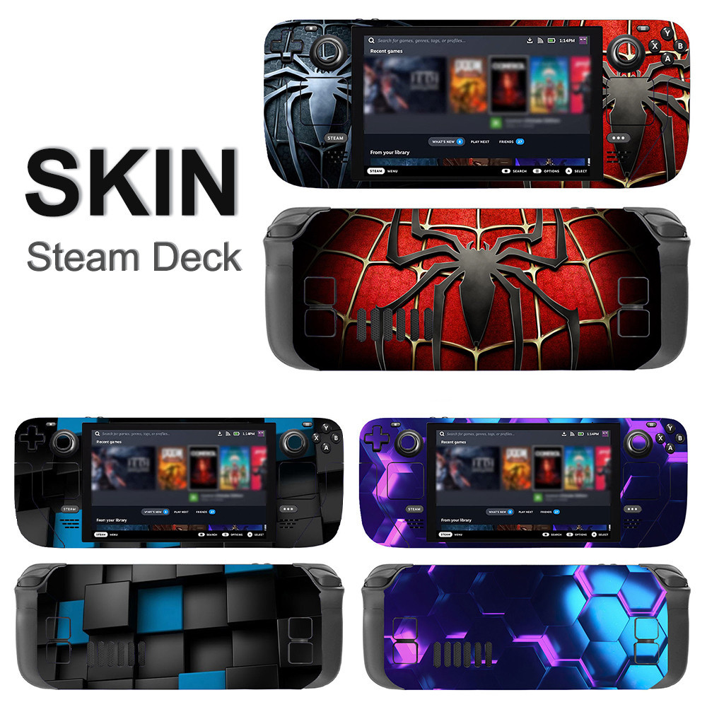 Jual Vinyl Skin Sticker for Steam Deck Console Full Set Aesthetic ...