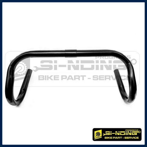 Jual Stang Sepeda Balap Jadul Fixie Standar 25.4 mm NON Oversize Drop Bar Dropbar Besi Hitam ...